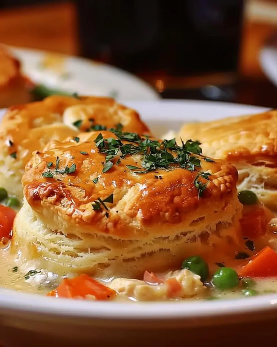 red lobster biscuit chicken pot pie